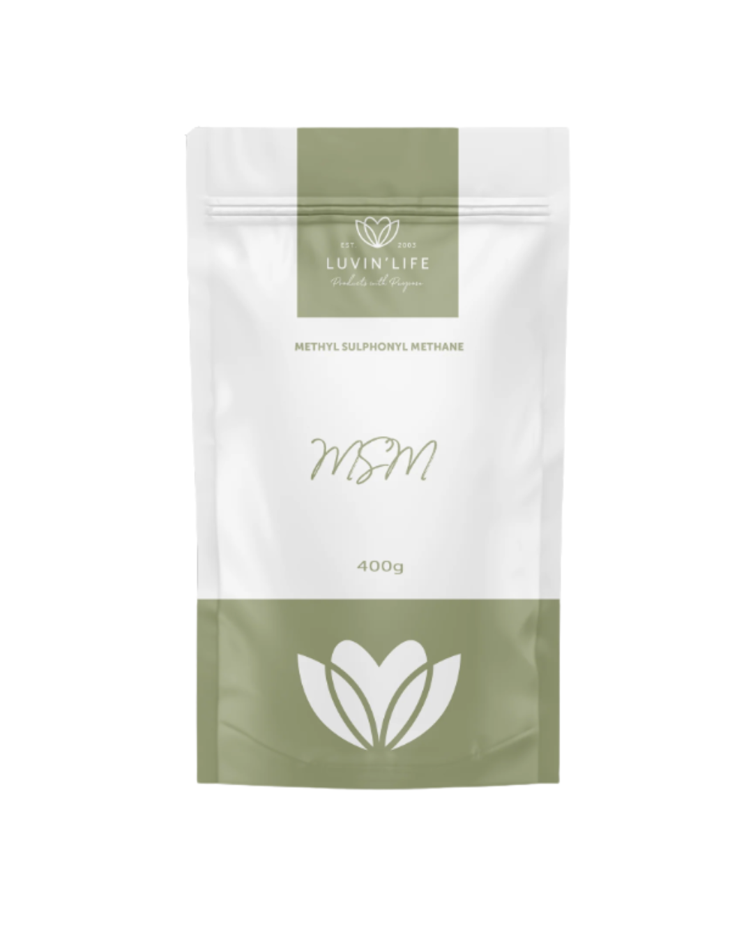 Luvin Life MSM 400g – Natural Things NZ
